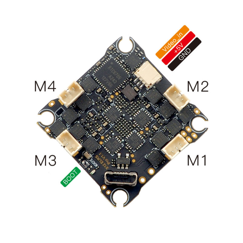 X12 ELRS Pro v1.1 5-IN-1 AIO flight controller built-in 2.4G ELRS V3.0 ...