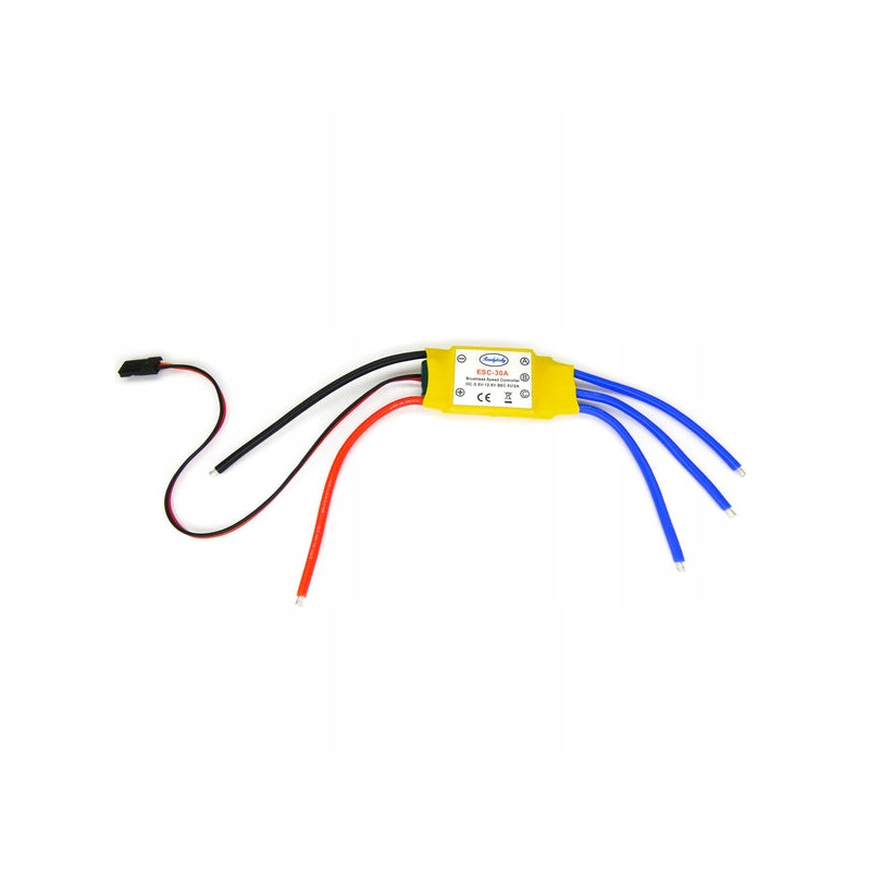 ESC 30A 2-3S, BEC 3A Regulator Silników Samolotowych