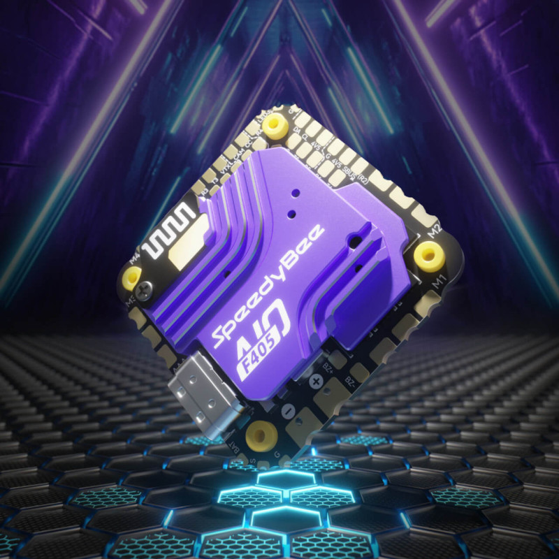 SpeedyBee F405 AIO 40A - F4 FPV Flight Controller - Bluejay ESC